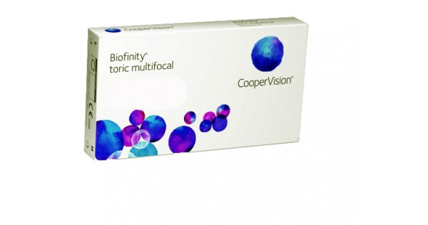 Biofinity Multifocal Toric (Cx 3) - Lentes de Contacto CooperVision