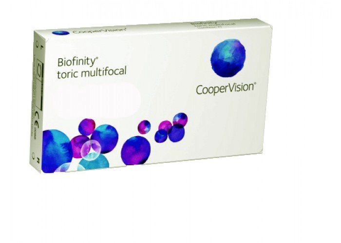 Biofinity Multifocal Toric (Cx 3) - Lentes de Contacto CooperVision