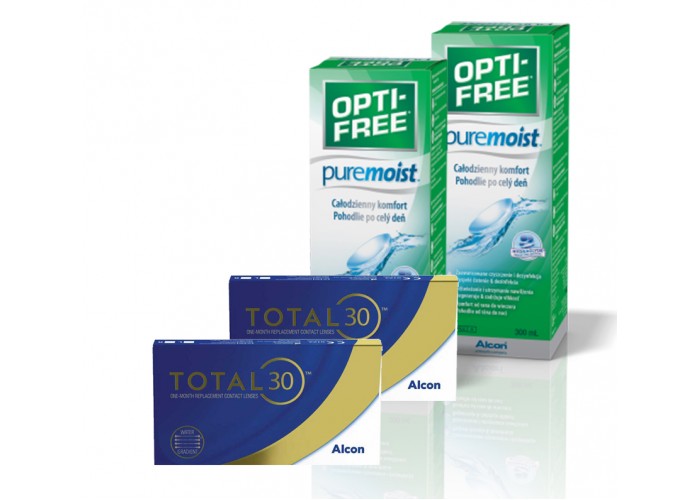 Pack Total 30 (Cx 6) Opti-Free 300ml
